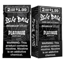Big Dog Platinum Dark Leaf Loose Leaf Wraps | BnB Tobacco