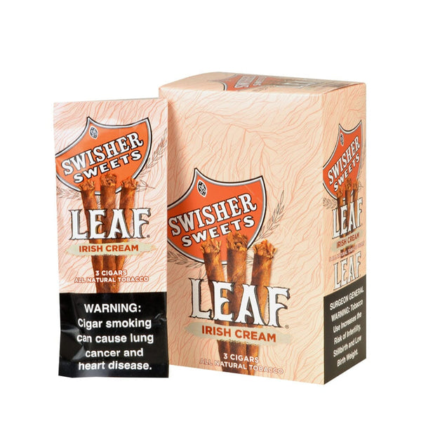 Swisher Sweets Leaf Irish Cream | Swisher Cigarillos | BnB Tobacco