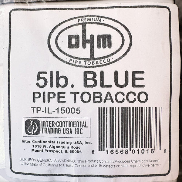 Ohm Blue Pipe Tobacco | BnB Tobacco