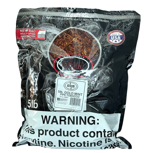 Ohm Menthol Gold Pipe Tobacco | BnB Tobacco
