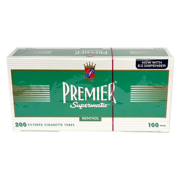 Premier Menthol Cigarette Tubes | Cigar Supplies | BnB Tobacco