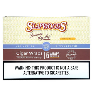 Slapwoods Natural Wraps | BnB Tobacco