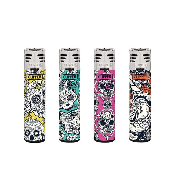 Clipper Lighters Somber Pattern Jet Flame Lighter | BnB Tobacco