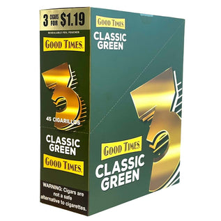 Good Times Cigarillos Classic Green | BnB Tobacco