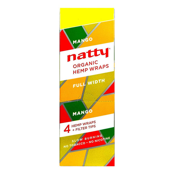 Natty Organic Hemp Mango Wraps | Blunt Wraps | BnB Tobacco