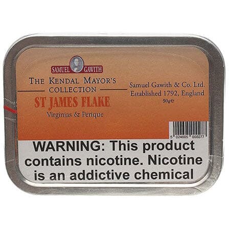 Samuel Gawith St. James Flake Pipe Tobacco | BnB Tobacco