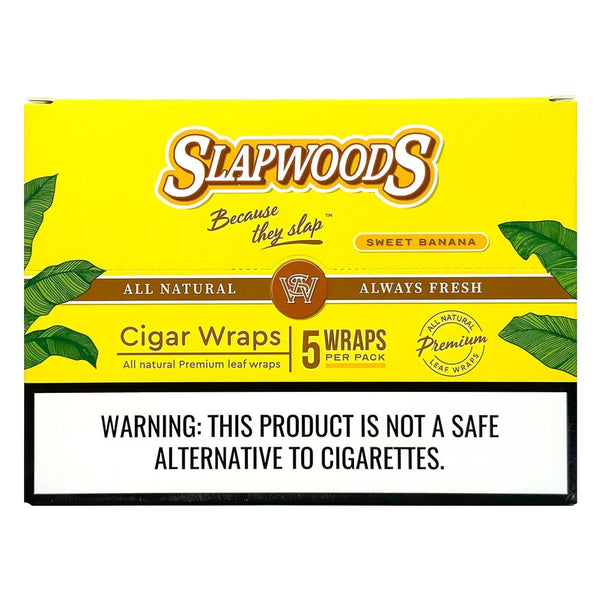 Slapwoods Sweet Banana Wraps | BnB Tobacco