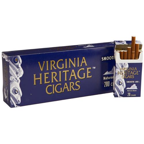 Virginia Heritage Smooth Little Cigars - BnB Tobacco