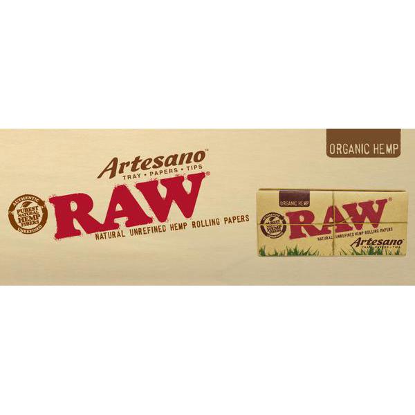 RAW Organic Hemp Artesano Rolling Papers | RYO Supplies | BnB Tobacco