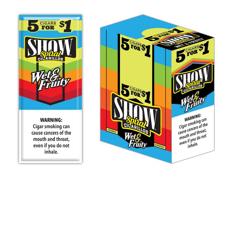 Show Wet & Fruity Cigarillos | Show Cigarillos | BnB Tobacco