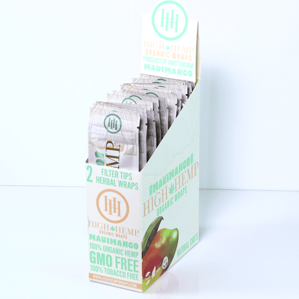 High Hemp Maui Mango Wraps | Blunt Wraps | BnB Tobacco