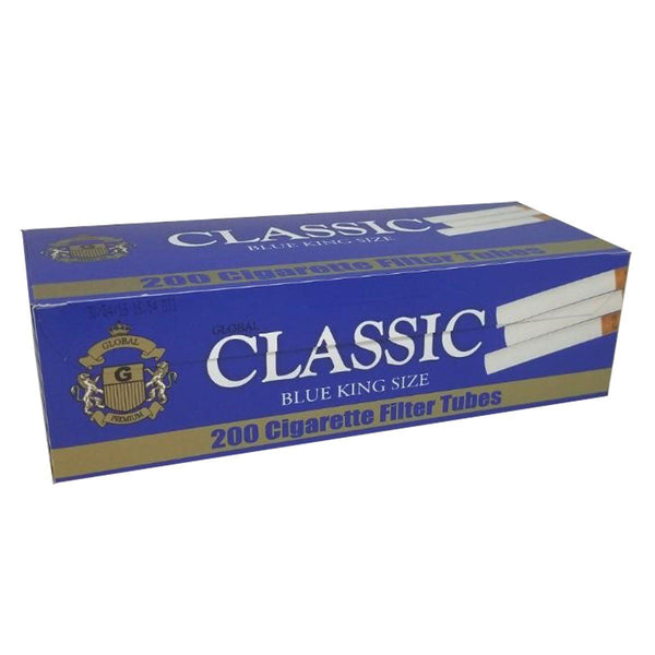 Classic Filter Tubes Blue - Cigarette Tubes - BnB Tobacco