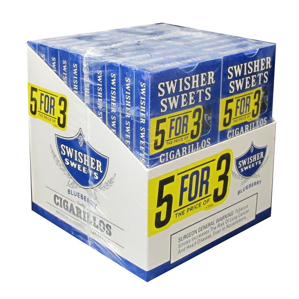 Swisher Sweets Blueberry Cigarillos | Swisher Cigarillos | BnB Tobacco
