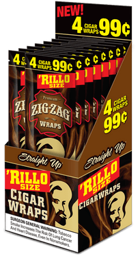 Zig Zag Straight Rillo Size Blunt Wraps | BnB Tobacco