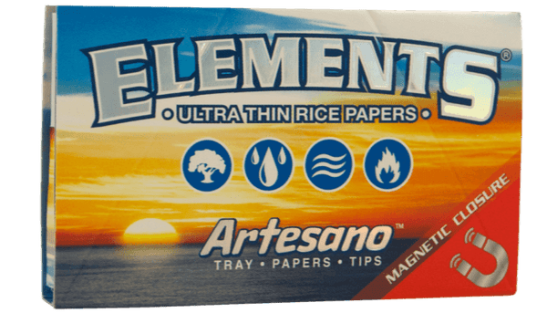 Elements Ultra Thin Artesano Rice Rolling Papers | BnB Tobacco